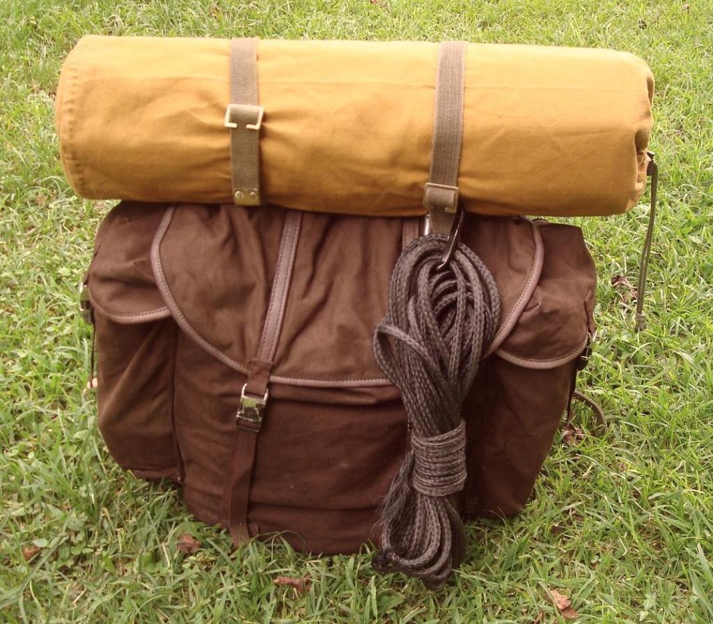 norwegian bergan backpack with bedroll – Living History in the Star ...