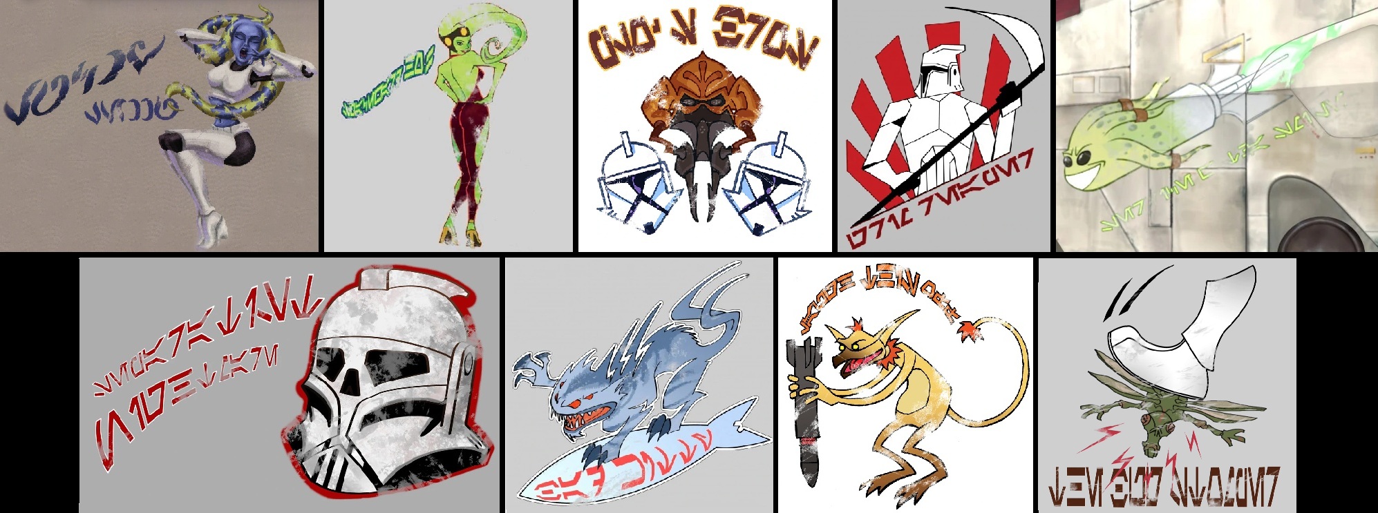 Galactic Style Guide – Aurebesh II – Living History in the Star Wars Galaxy