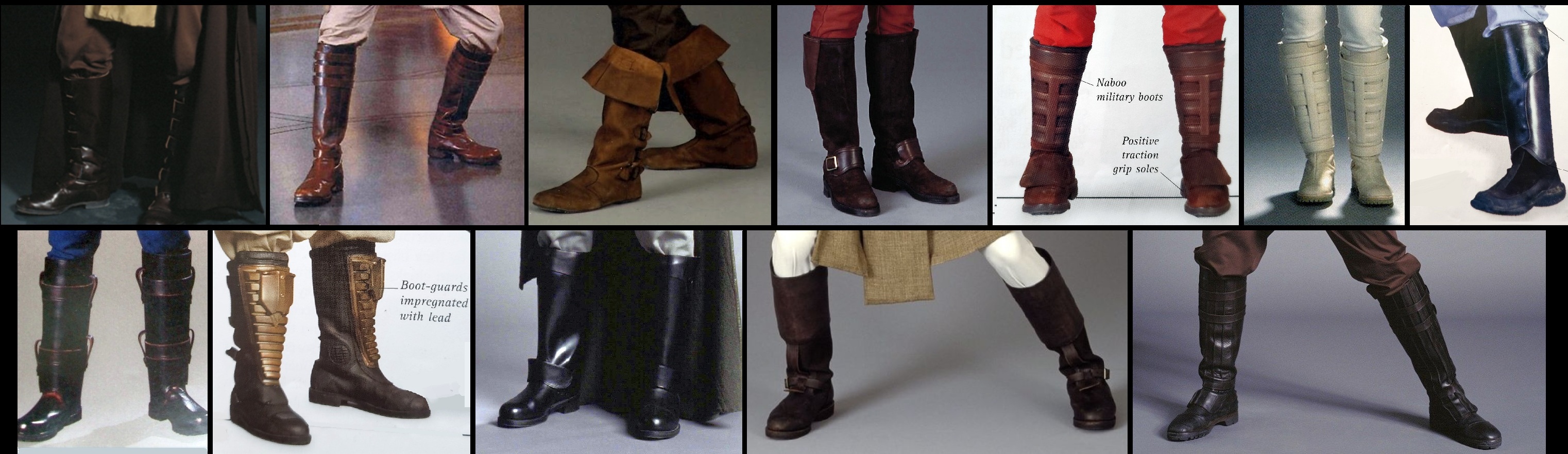 Galactic Style Guide – Footwear I – Living History in the Star Wars Galaxy